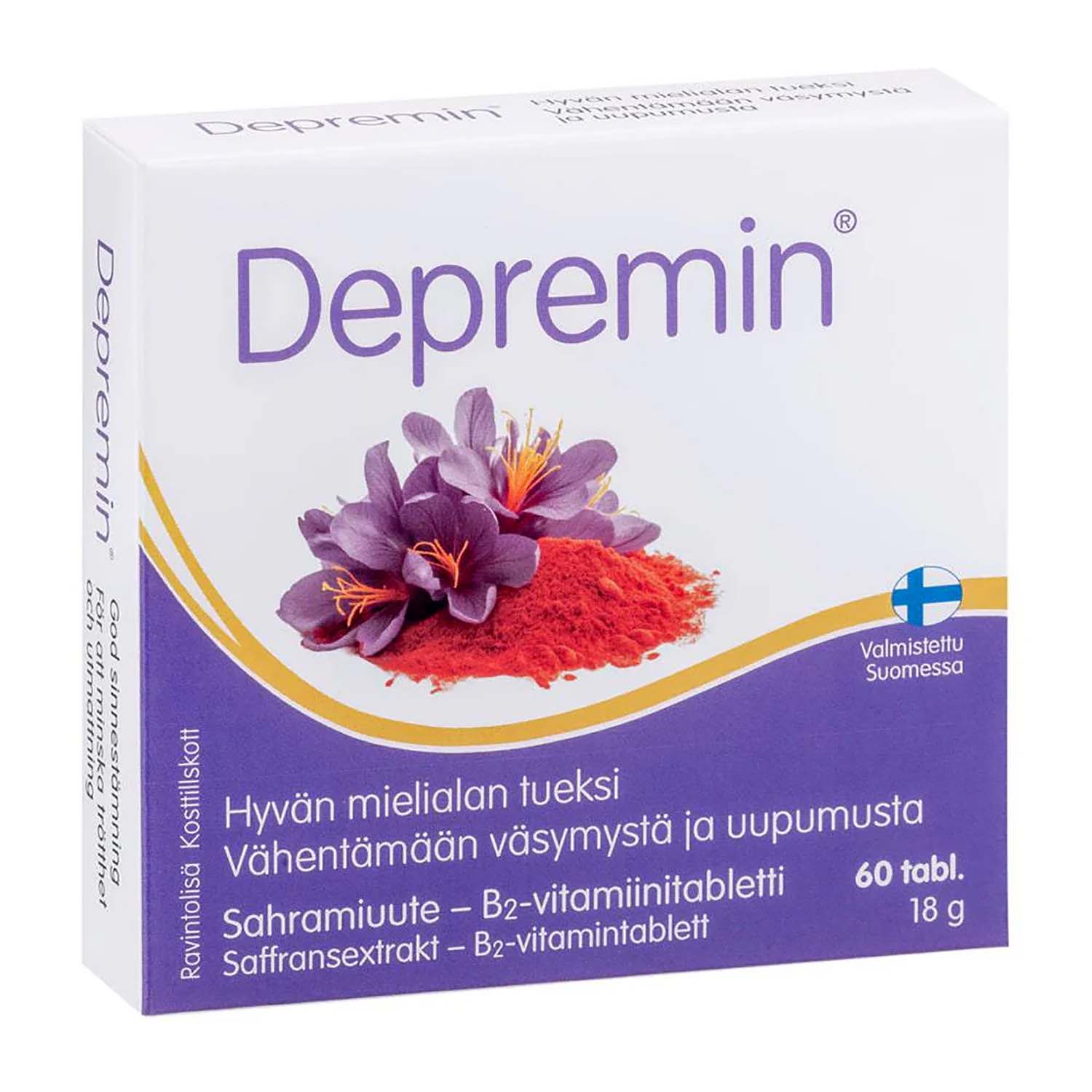 Depremin, 60 Tabl. - Terve Elo Oy, Finland